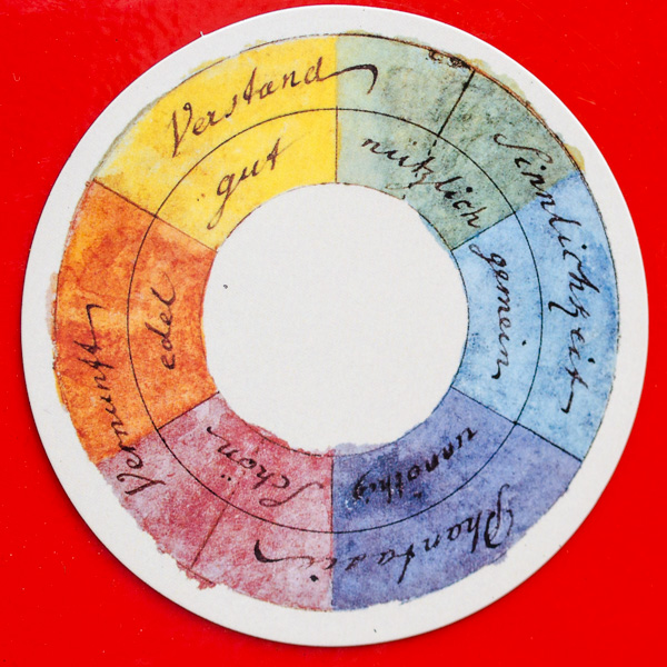 Goethe J.W. Farbenkreis - Magnet | CardAndArt